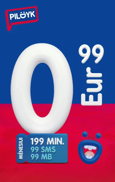 Populiariausia Lietuvoje – PILDYK Pakuotės - TELE2